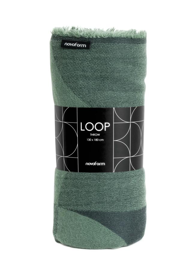 Teppi LOOP 130x180 laurel green | Kringlan