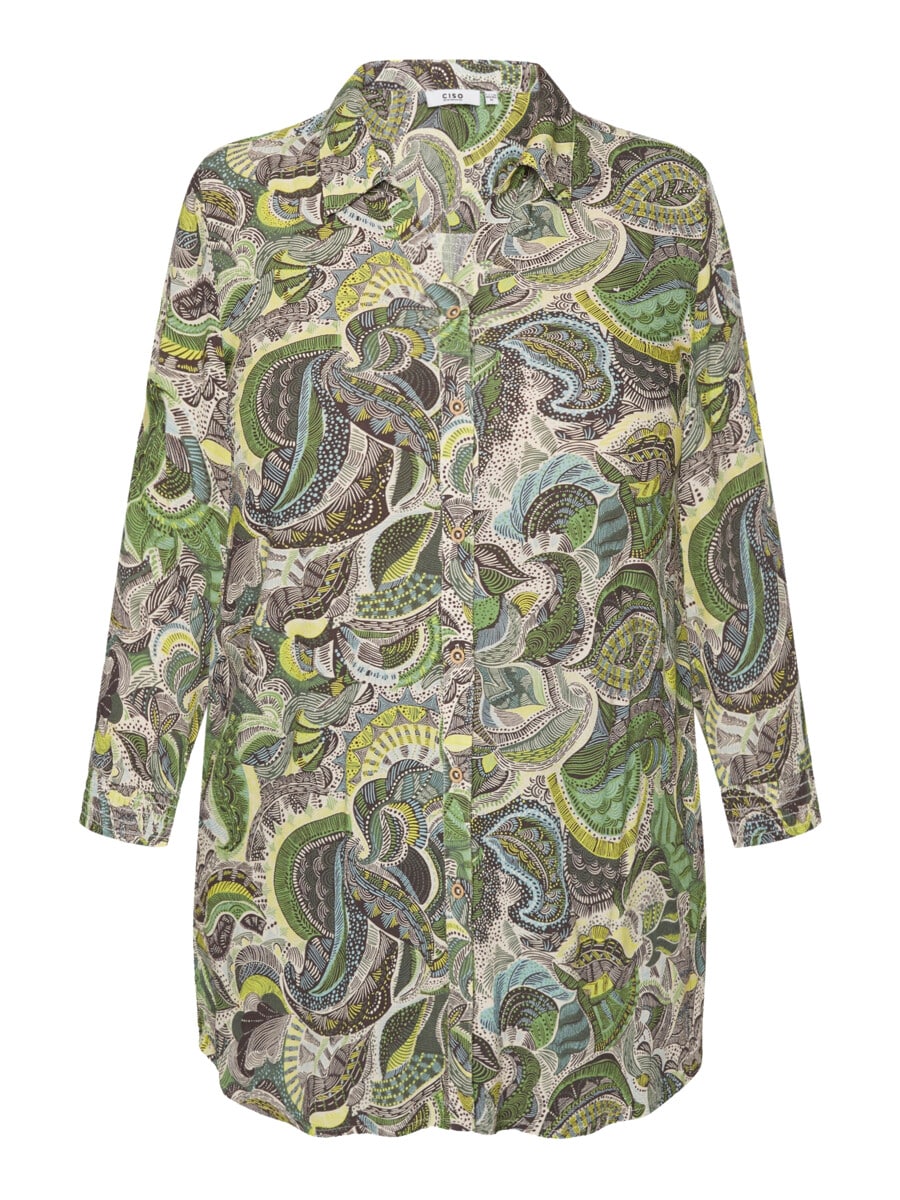 Skyrta - Græn | Kringlan